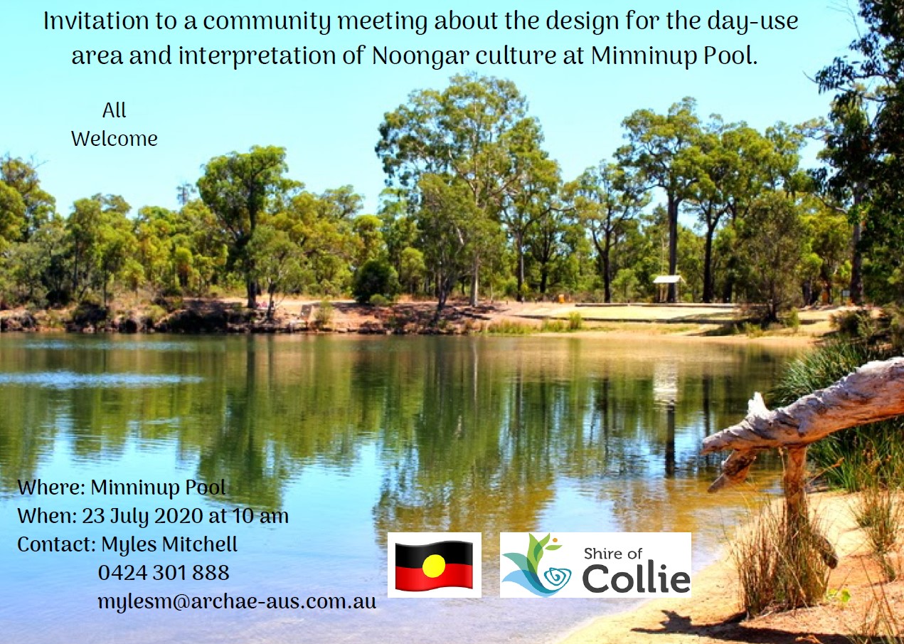 Community Meeting – Minninup Pool Day Use area | Shire of Collie