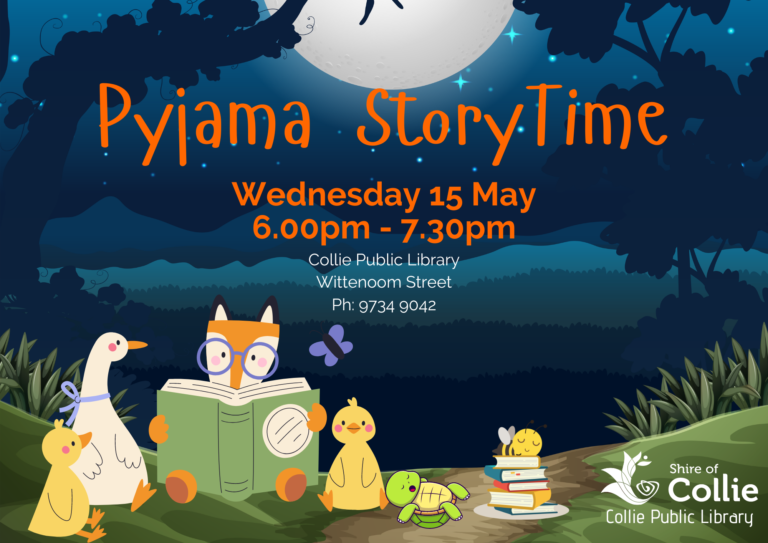 Pyjama StoryTime | Shire of Collie